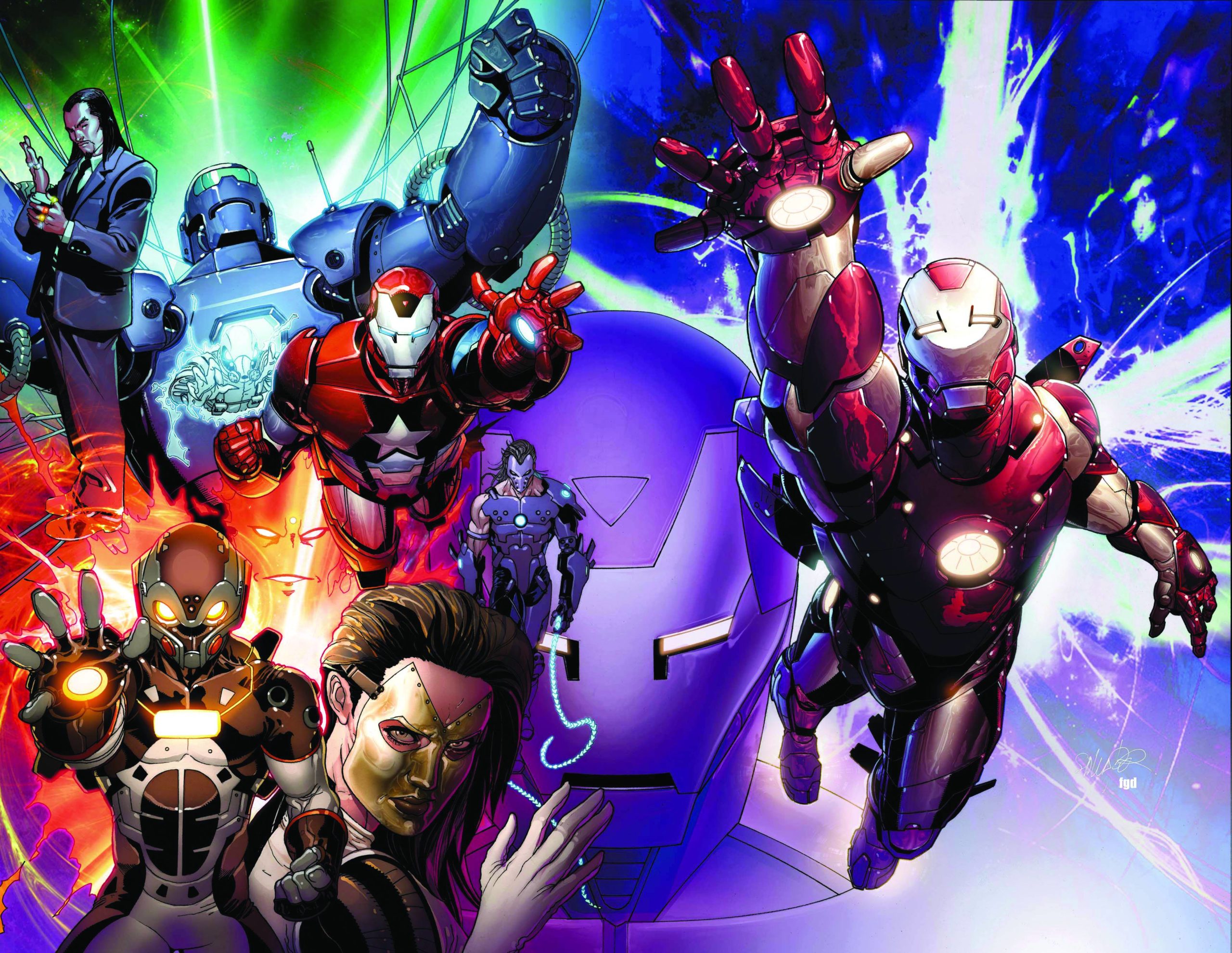 INVINCIBLE IRON MAN (VARIANT COVER) #25: #25 Iron Man by Design cover ...