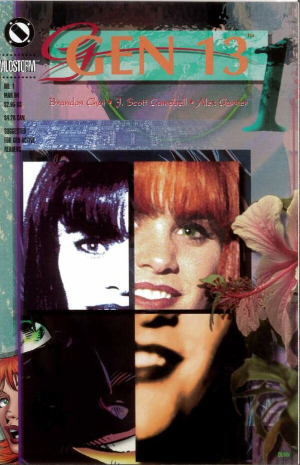 GEN 13 (1995-2002 SERIES: #1 COVER VARIANTS) #1: Verti-Gen cover by Joe ...