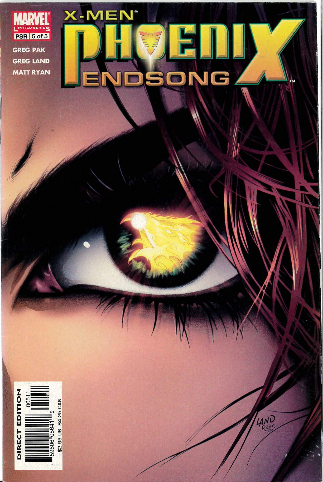 X-MEN: PHOENIX ENDSONG (GREG LAND ART) #5 - alternateworlds