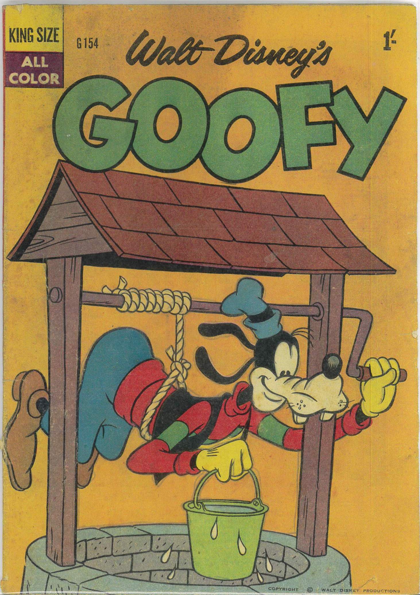 WALT DISNEY'S COMICS GIANT (G SERIES) (1951-1978) #154: Goofy - GD ...