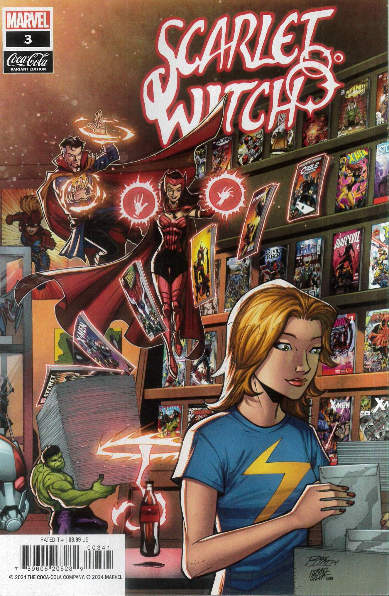 SCARLET WITCH (2024 SERIES) #3: Ron Lim Coca-Cola cover - alternateworlds