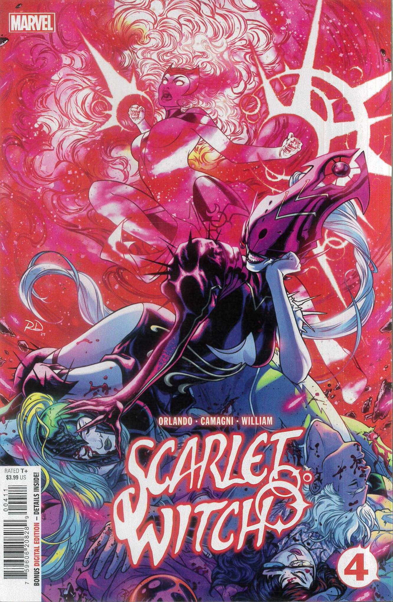 SCARLET WITCH (2024 SERIES) #4: Russell Dauterman cover A - alternateworlds