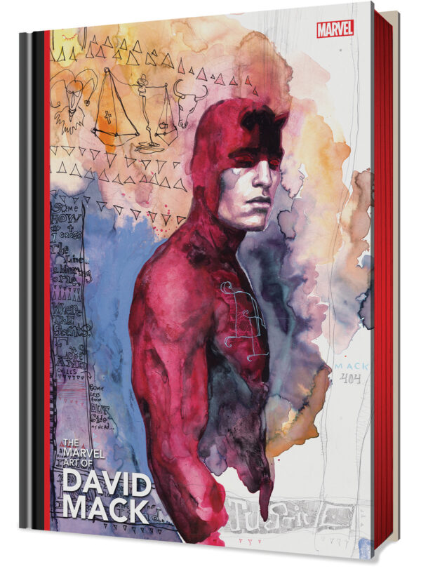 MARVEL ART OF DAVID MACK (HC) #0: Daredevil Direct Market cover ...