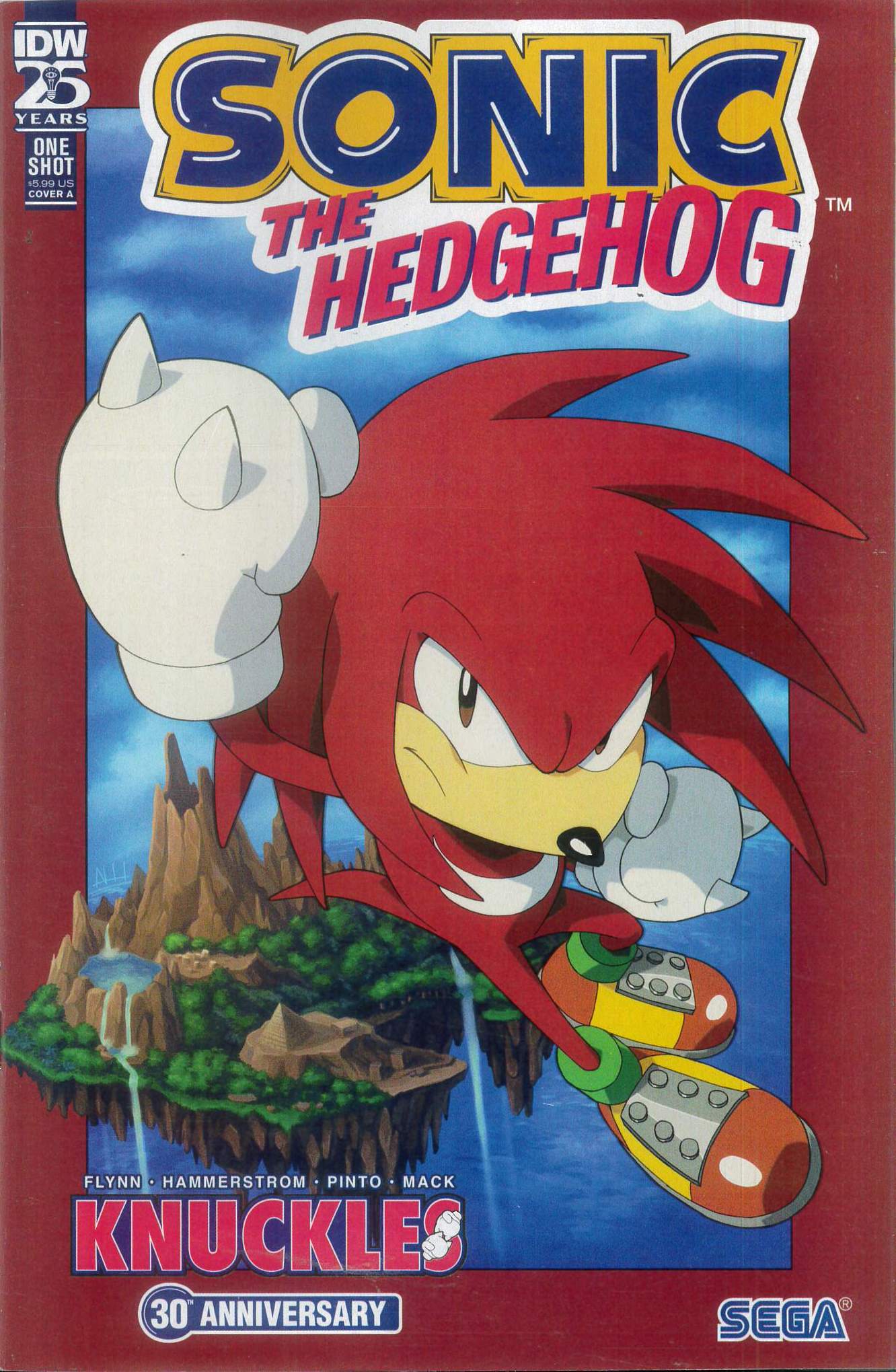 SONIC THE HEDGEHOG: KNUCKLES 30TH ANNIVERSARY SPEC #1: Aaron ...