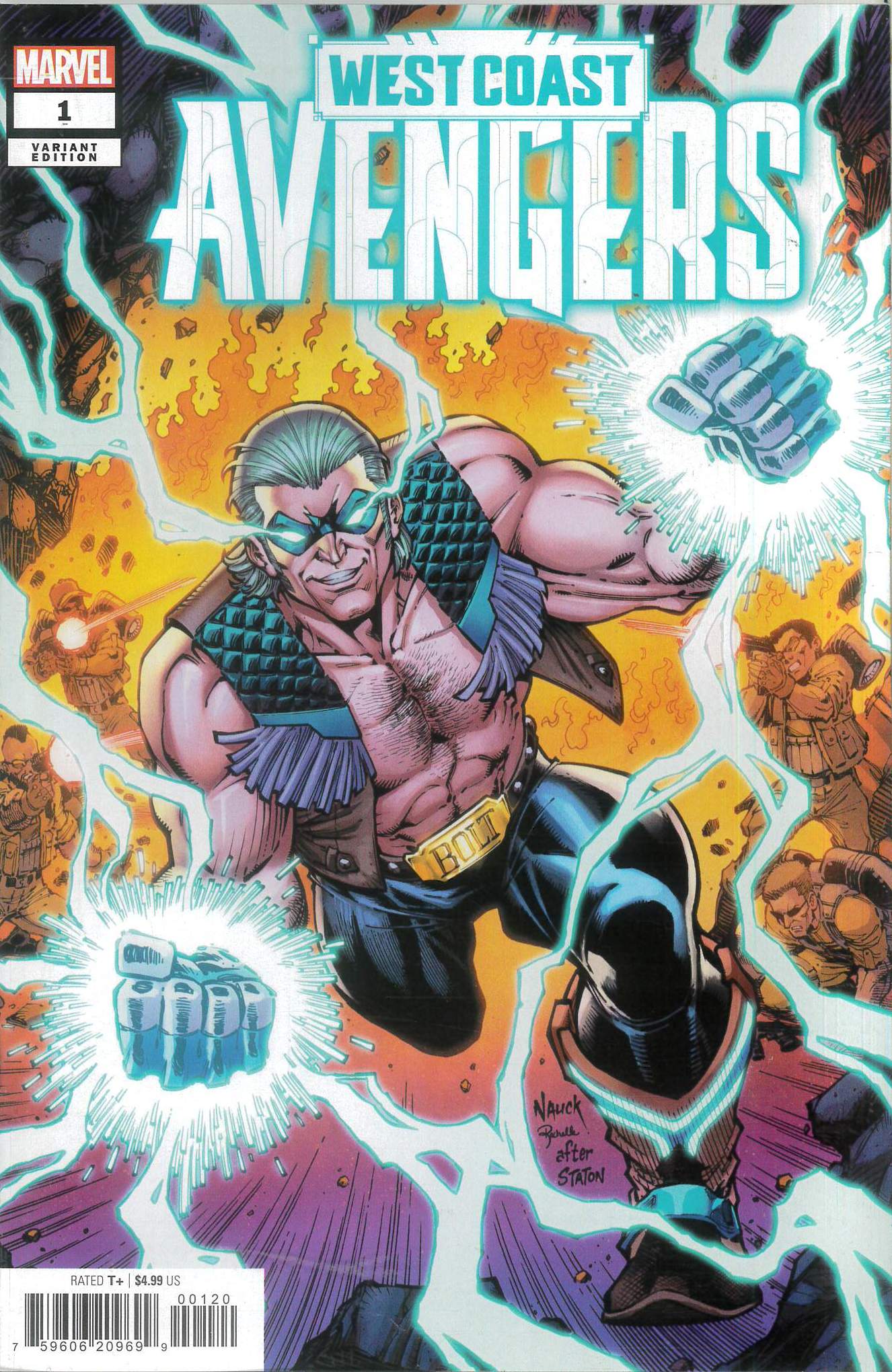 WEST COAST AVENGERS (2024 SERIES) #1: Todd Nauck Surprise Secret ...