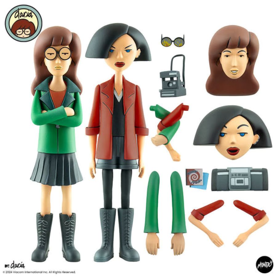 DARIA ACTION FIGURE #1: Daria & Jane 2 pack - alternateworlds